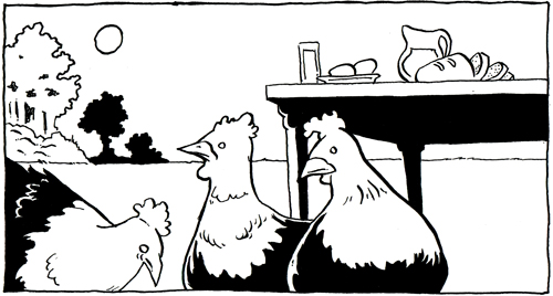 The Three Little Hens — Three Many Cooks